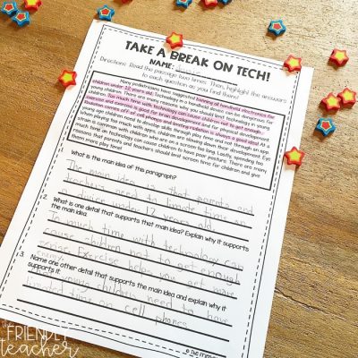 How to Teach a NEW Reading Skill - The Friendly Teacher