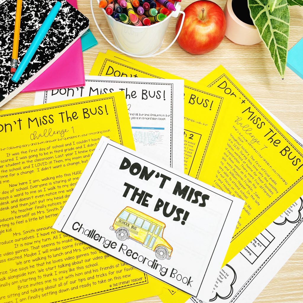 The BEST Back to School Resources - The Friendly Teacher