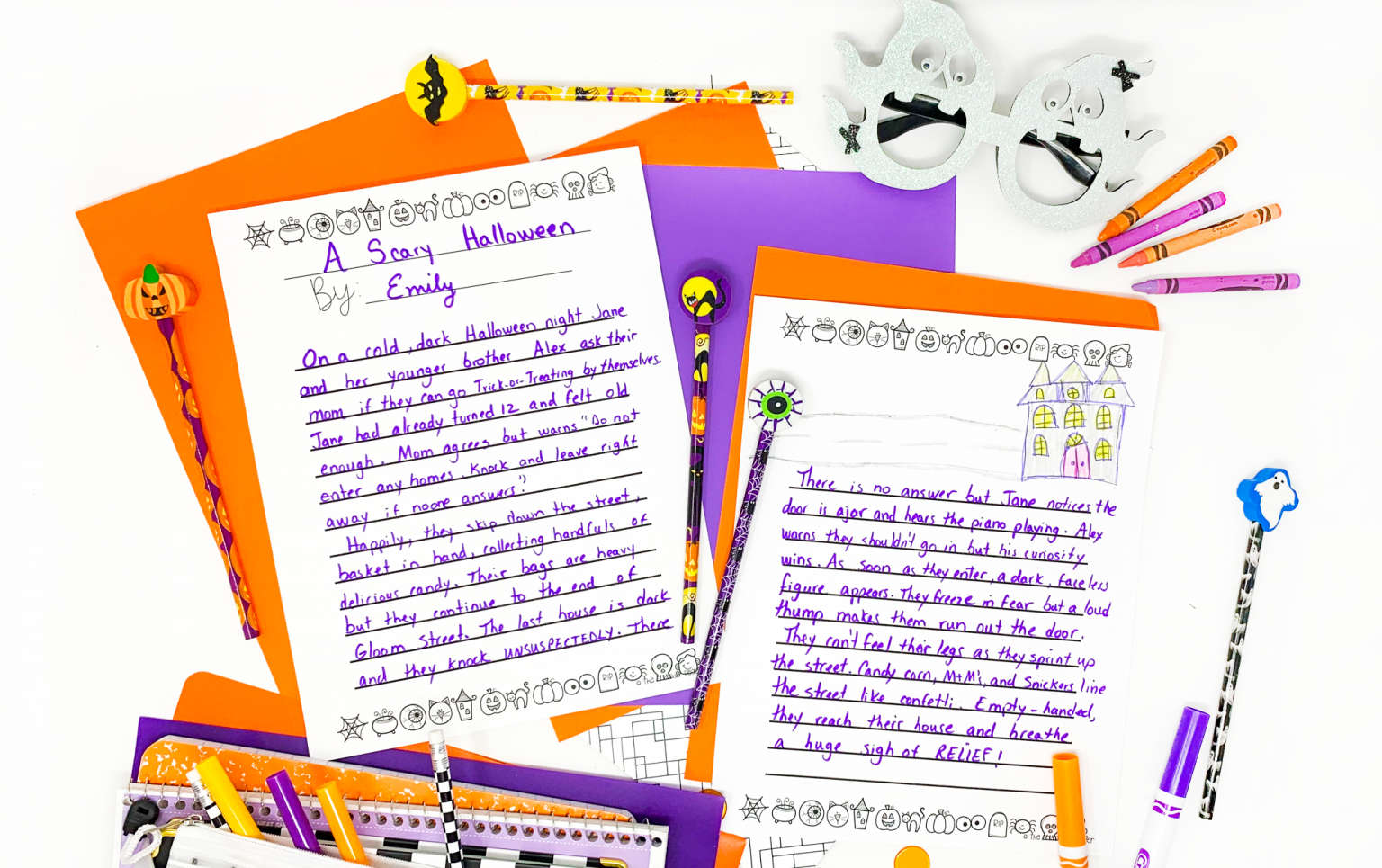 Academic Halloween Activities for School - The Friendly Teacher